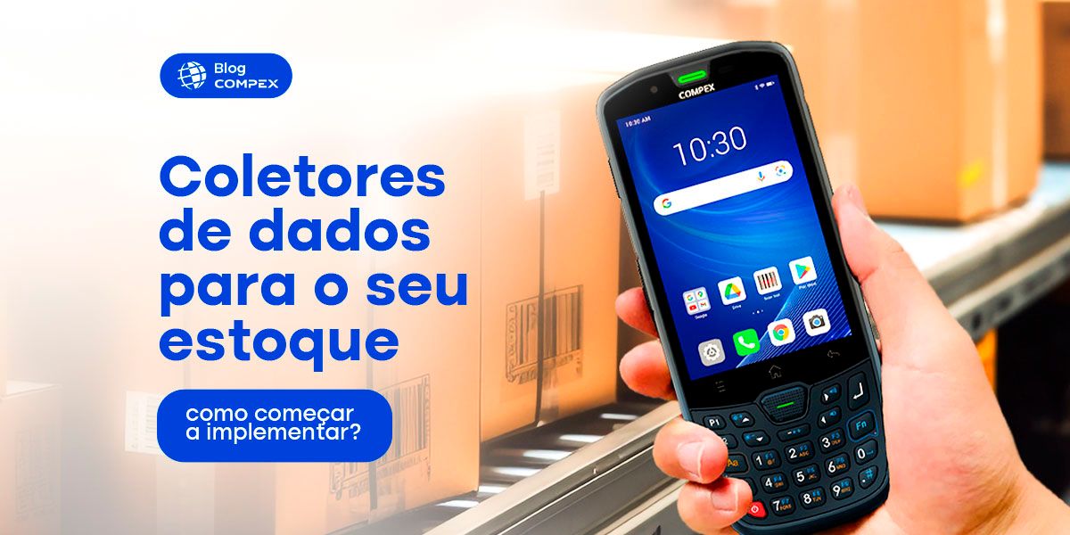 Como implementar e integrar coletores de dados no estoque?